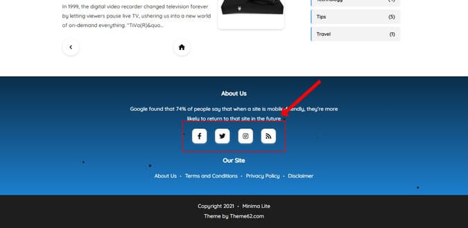 My Template - Theme62
