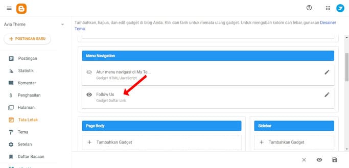 Follow Us Widget Guide - Theme62