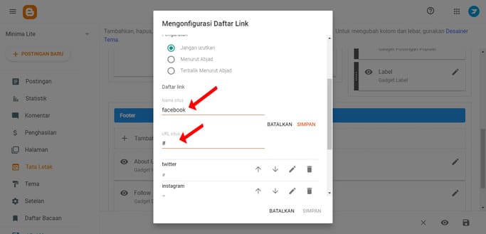 Follow Us Widget Guide - Theme62