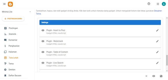 Widget Generator - Theme62
